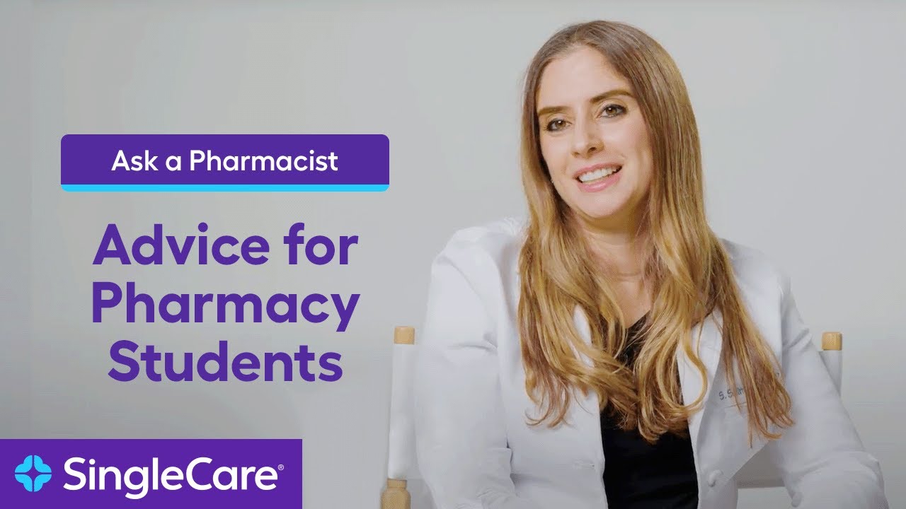 Ask A Pharmacist Advice For Pharmacy Students Youtube