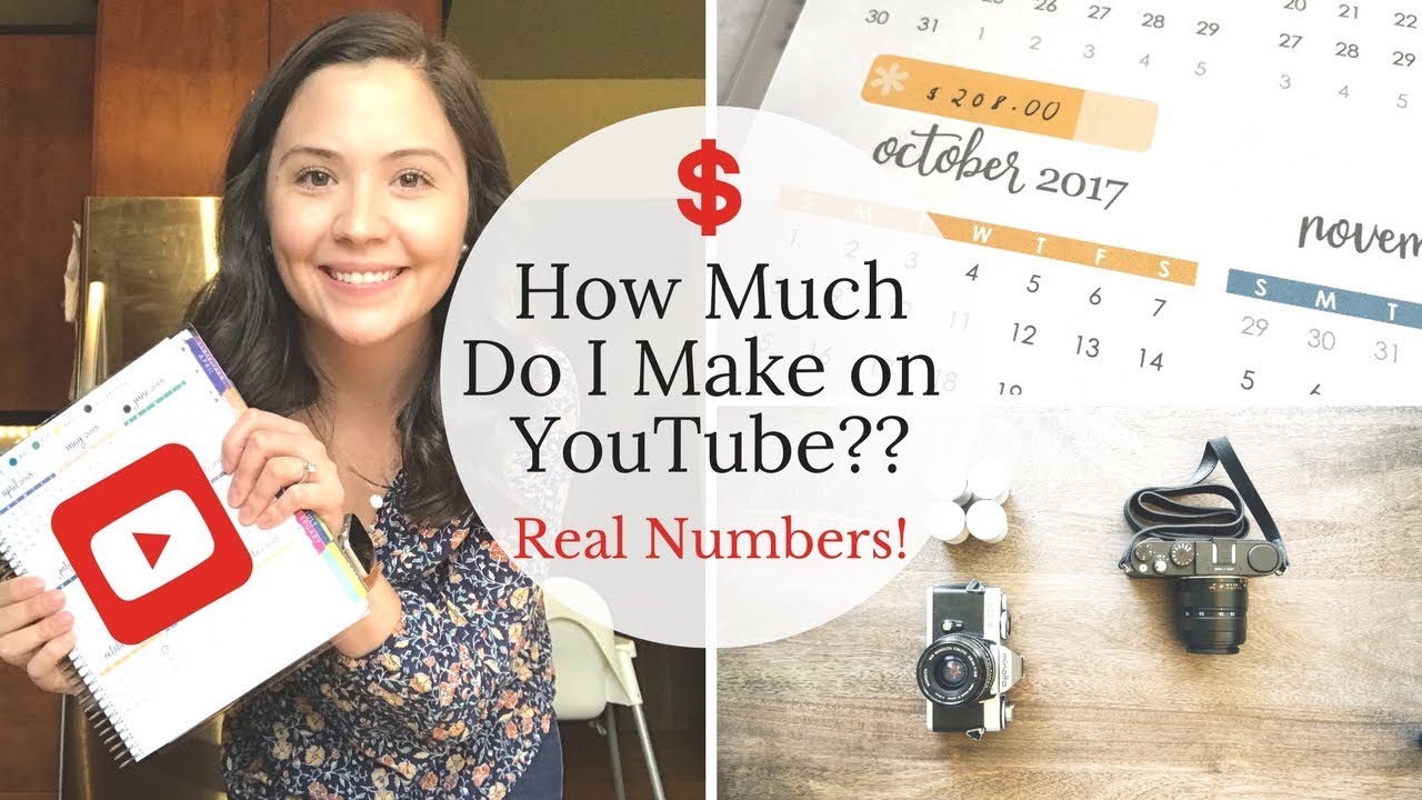 How Much Do I Make On Youtube Youtube Paychecks Youtube