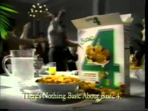 Basic 4 Cereal 1997 Ad Youtube