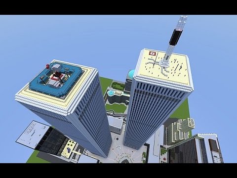 World Trade Center Minecraft Tutorial Pt 2 Youtube