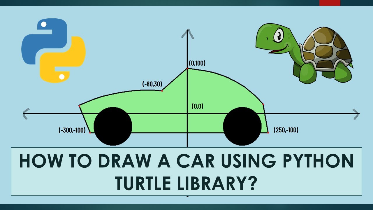 How To Draw A Car On Python