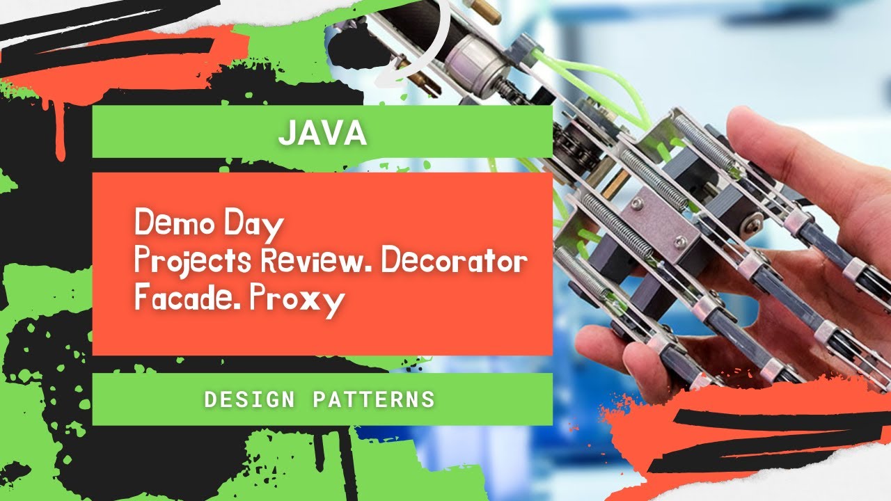 Java Design Patterns Decorator Facade Proxy Examples Youtube