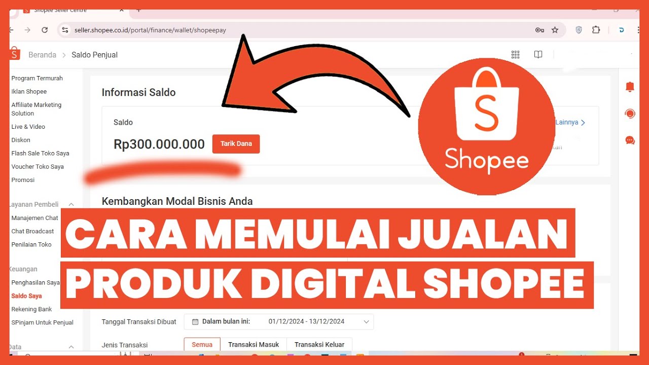 Cara Memulai Jualan Produk Digital Shopee Youtube