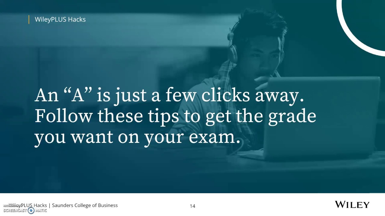 Wileyplus Exam Study Hacks Fall 2018 Youtube