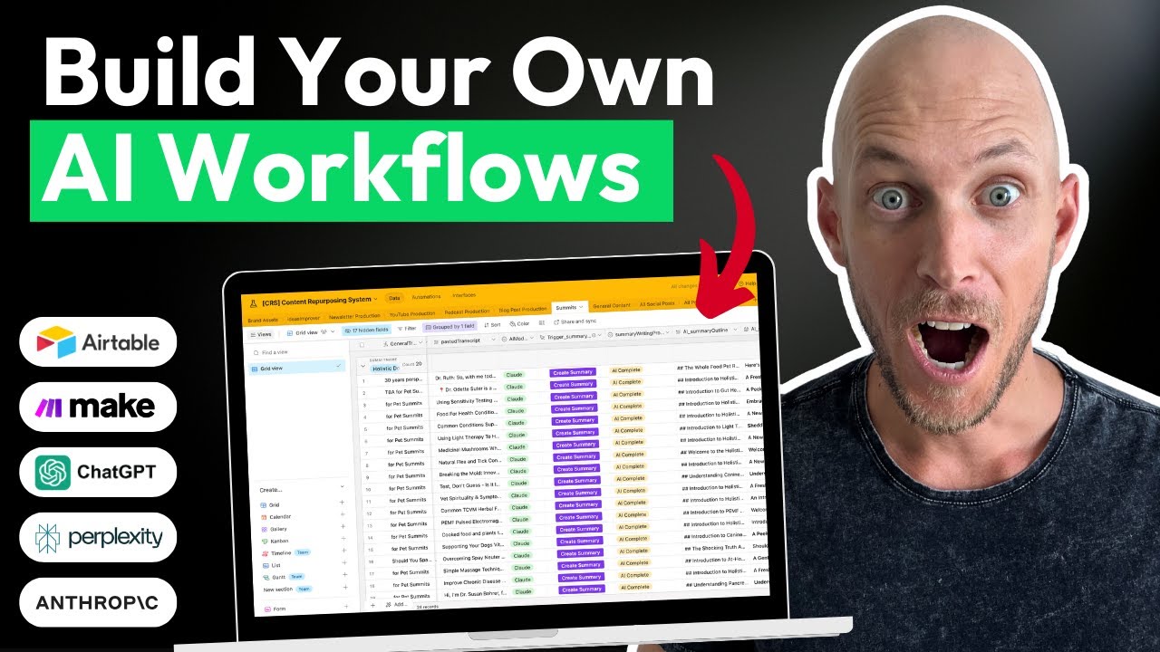 Ultimate Ai For Content Creation Workflow Tutorial Youtube