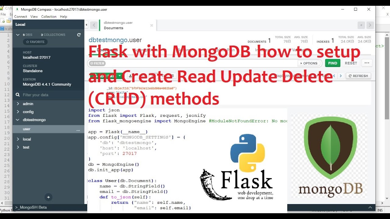Datatable Inline Editing Using Python Flask Mongodb Crud Create Read