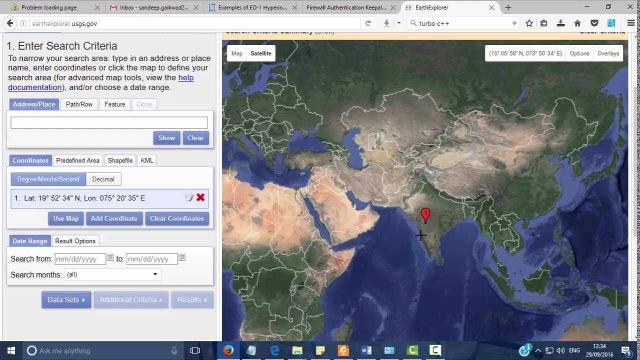 Usgs Earth Explorer Download Free Landsat Imagery