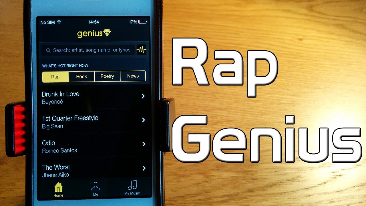 Rap Genius App
