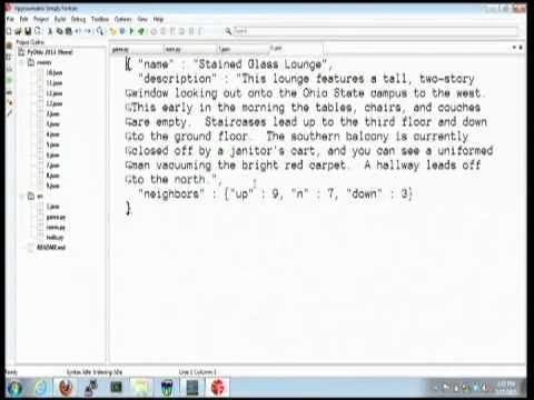 A Text Adventure In Python Youtube