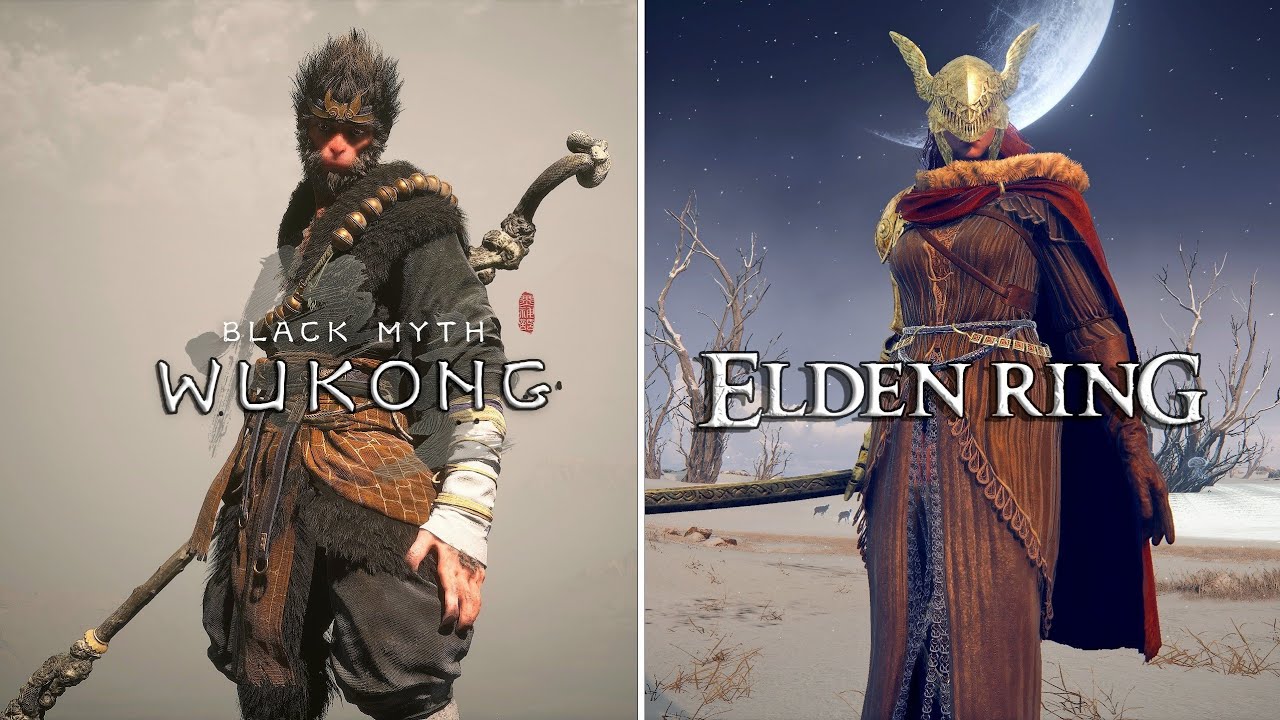 Black Myth Wukong Vs Elden Ring Details And Physics Comparison Youtube