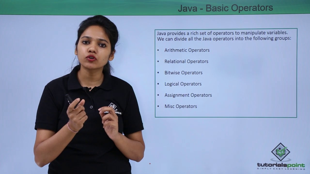 Java Basic Operators Youtube