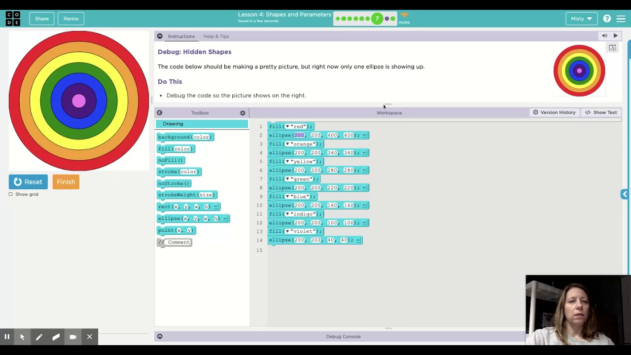 Code Org Csd Unit 3 Lesson 4 Interactive Animations And Games 20
