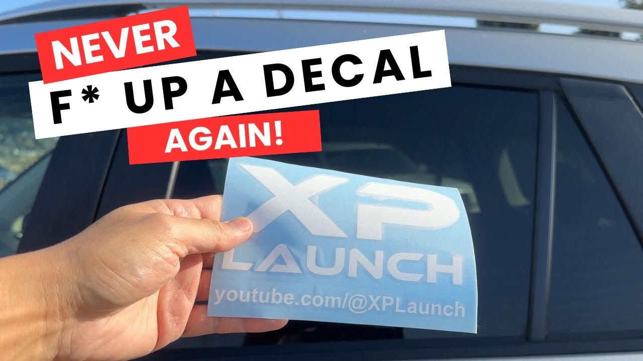 Avoid These Decal Mistakes Watch This First Youtube