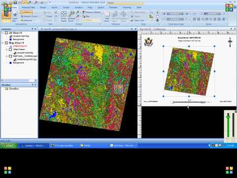 Erdas Mapcomposition Youtube