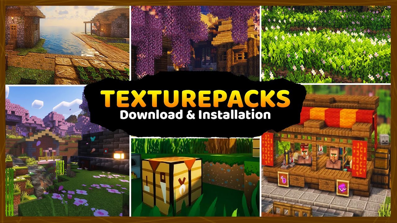 How To Install Texture Packs In Minecraft Easy Minecraft Texture Pack