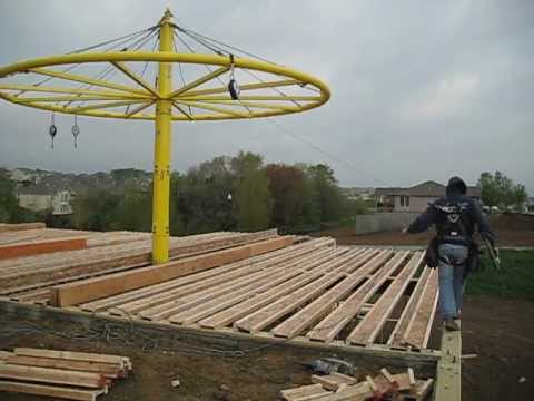 Tgi Floor Joist Installation Youtube