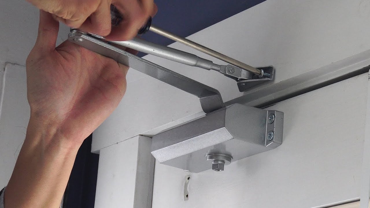 How To Install Hydraulic Door Closer And Review Youtube