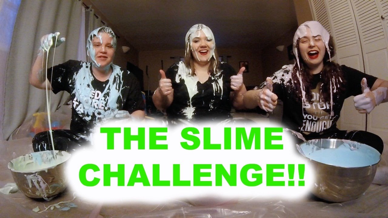 Slime Challenge Gone Wrong Youtube