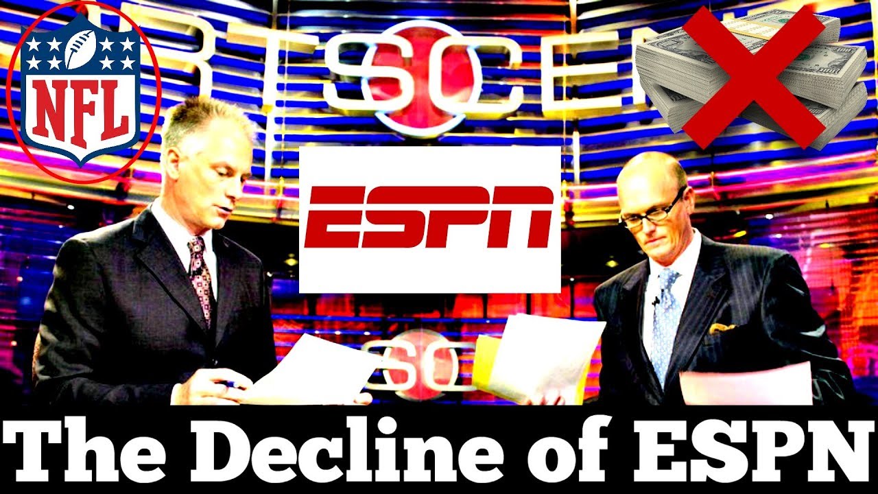 The Decline Of Espn From 50 Billion Dollar Empire To Potential