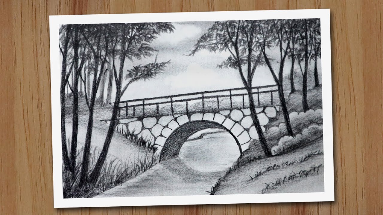 Pencil Drawing Scenery For Beginners A Step By Step Guide