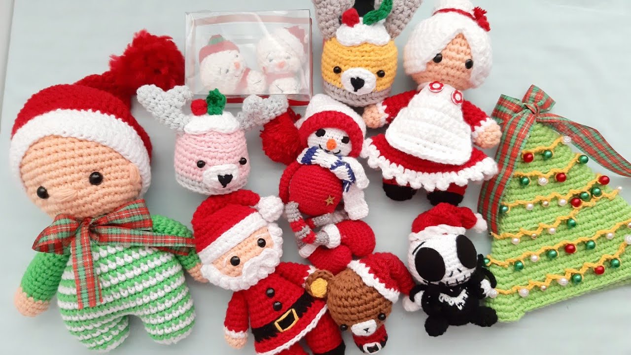 Amigurumis Navideños A Crochet Youtube