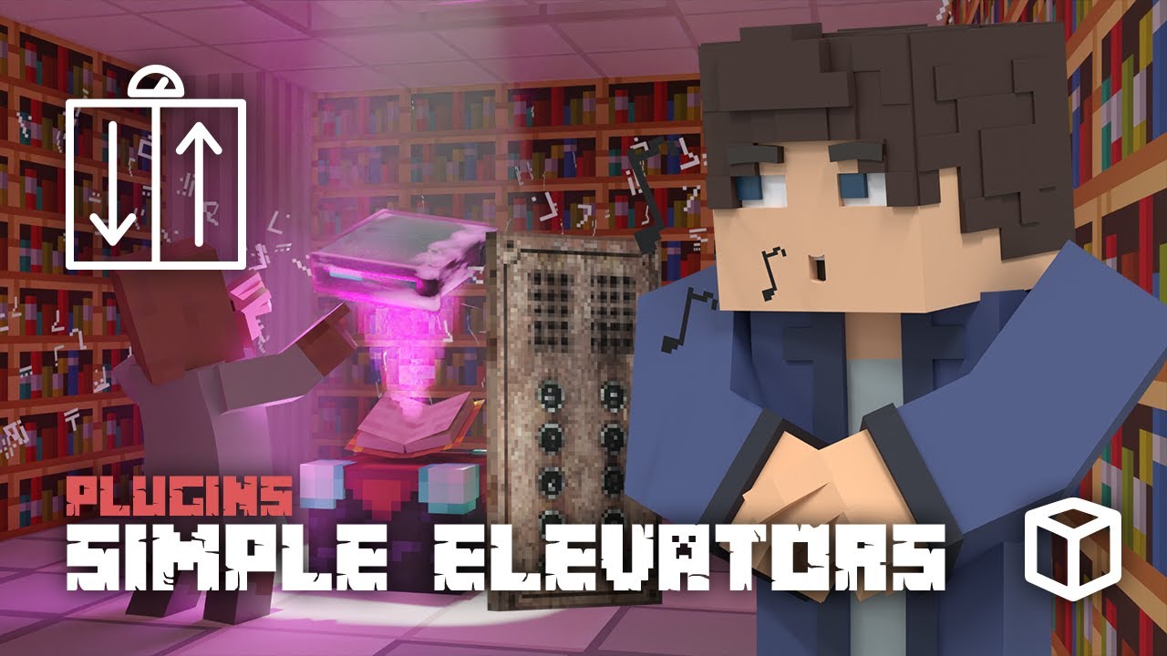 How To Install And Use The Simple Elevators Plugin For Minecraft Youtube