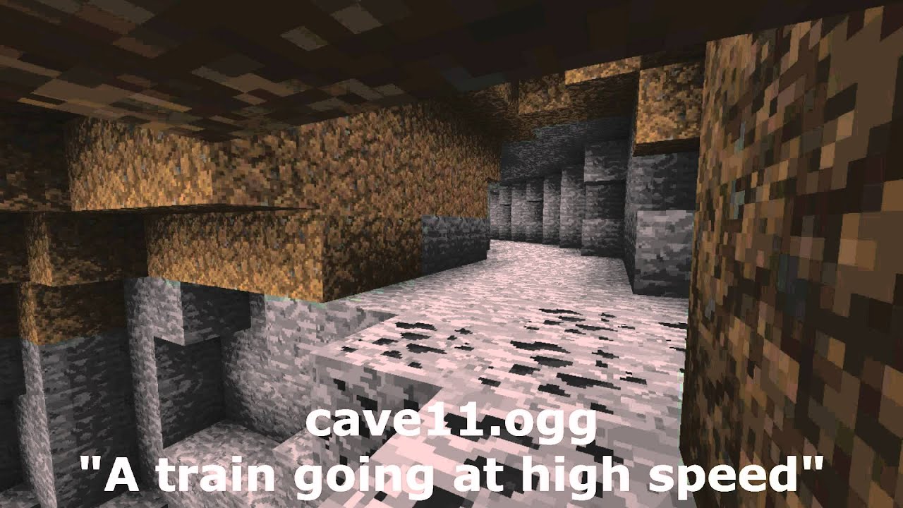 The Sounds Of Minecraft Cave Sounds Youtube