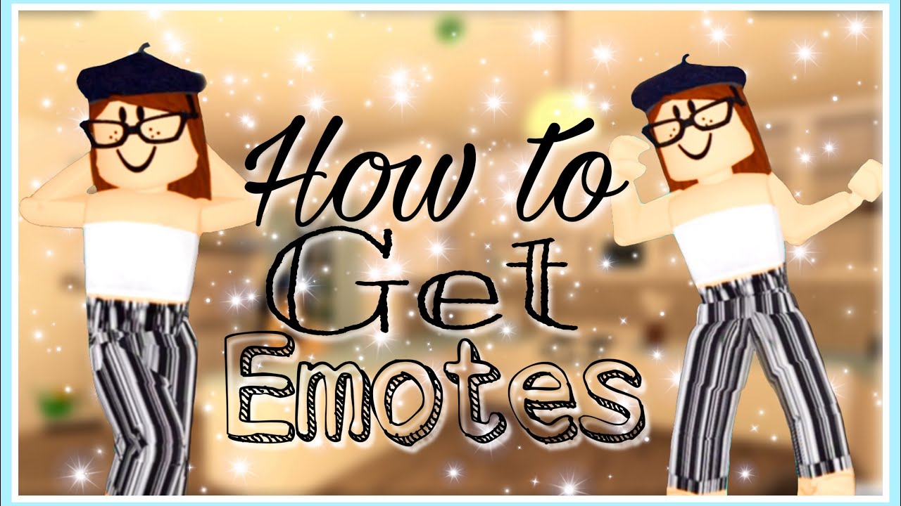 How To Get Emotes In Bloxburg Roblox Youtube