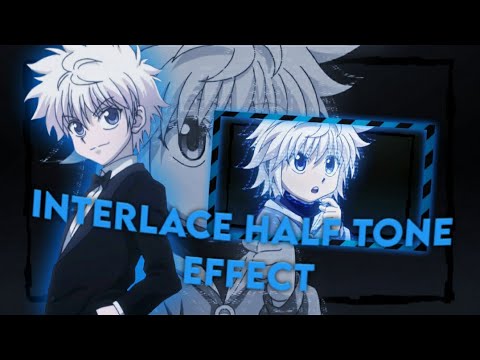 Interlace Halftone Effect Capcut Tutorial Youtube