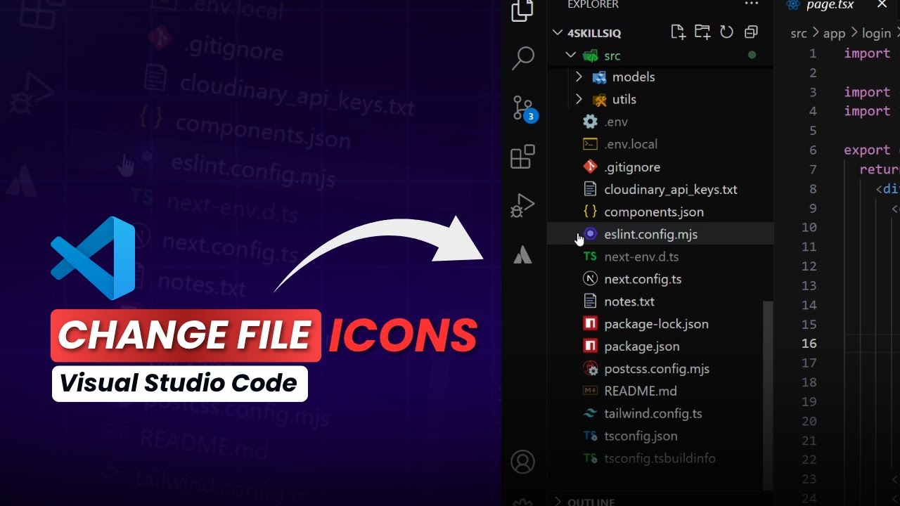 How To Change File Icons In Visual Studio Code Youtube