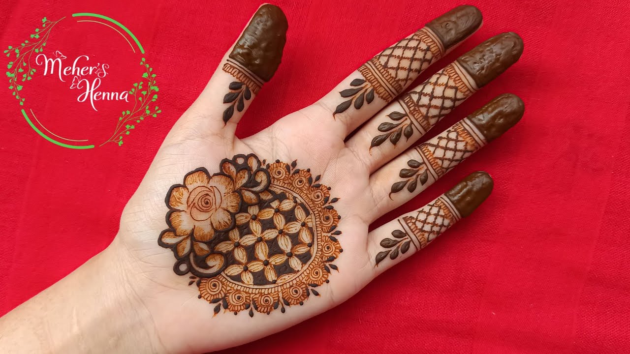 Mandala Mehndi Design For Front Part Intricate Mandala Mehndi Design