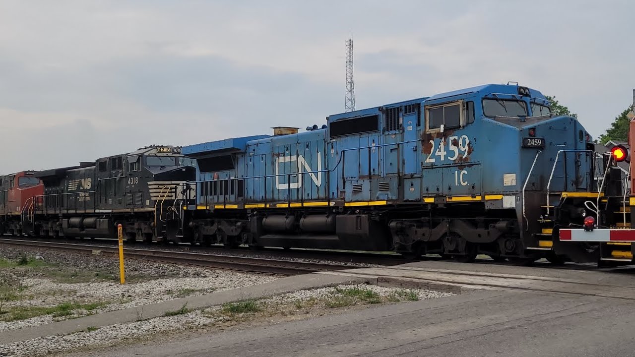 Norfolk Southern Blue Devil Cn 397 5784 2652 Ns 4318 Ic 2459