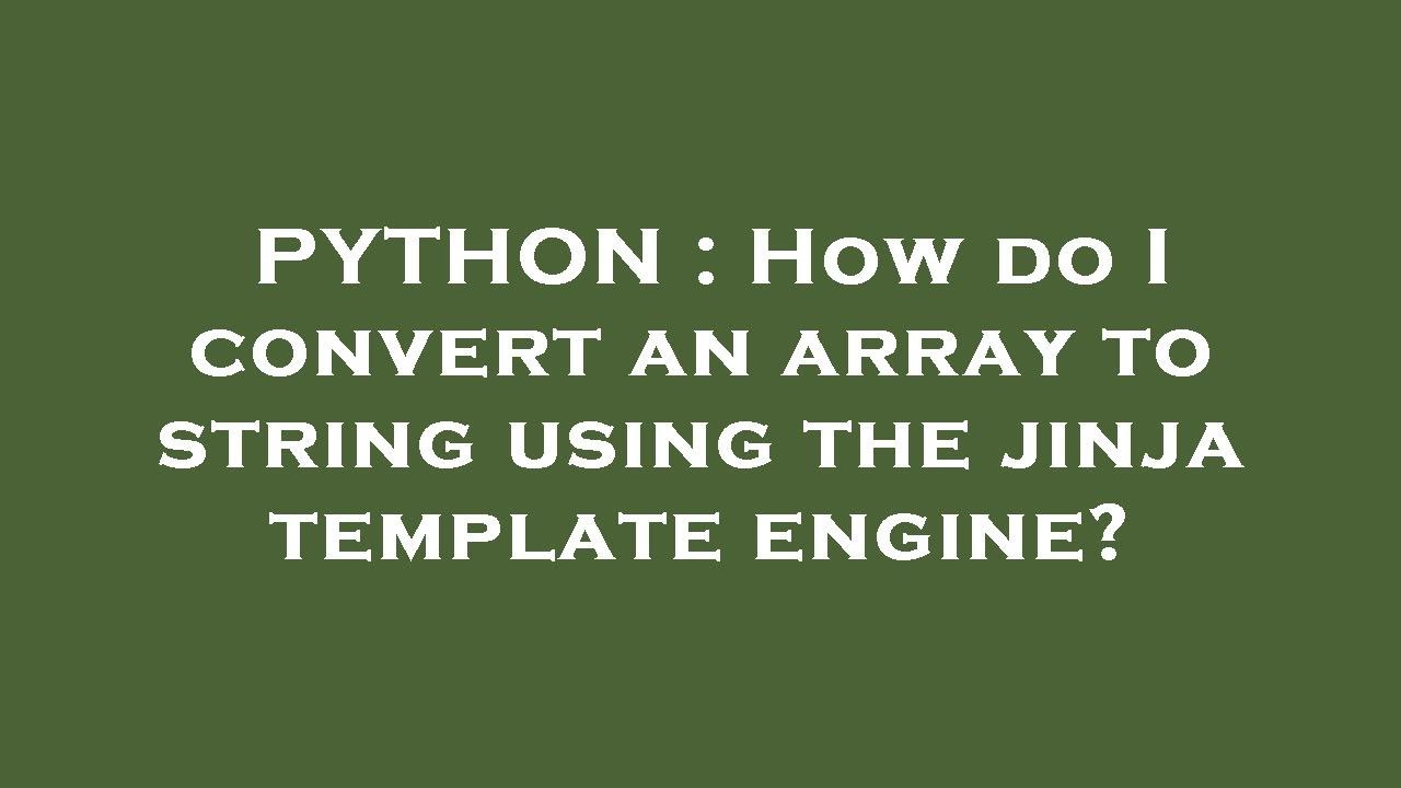 Jinja Is A Fast Expressive Extensible Templating Engine Pythonrepo