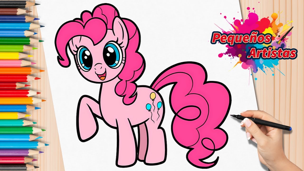 Dibujando A Pinkie Pie De My Little Pony рџћ Dibujo Fгўcil Para Niг Os