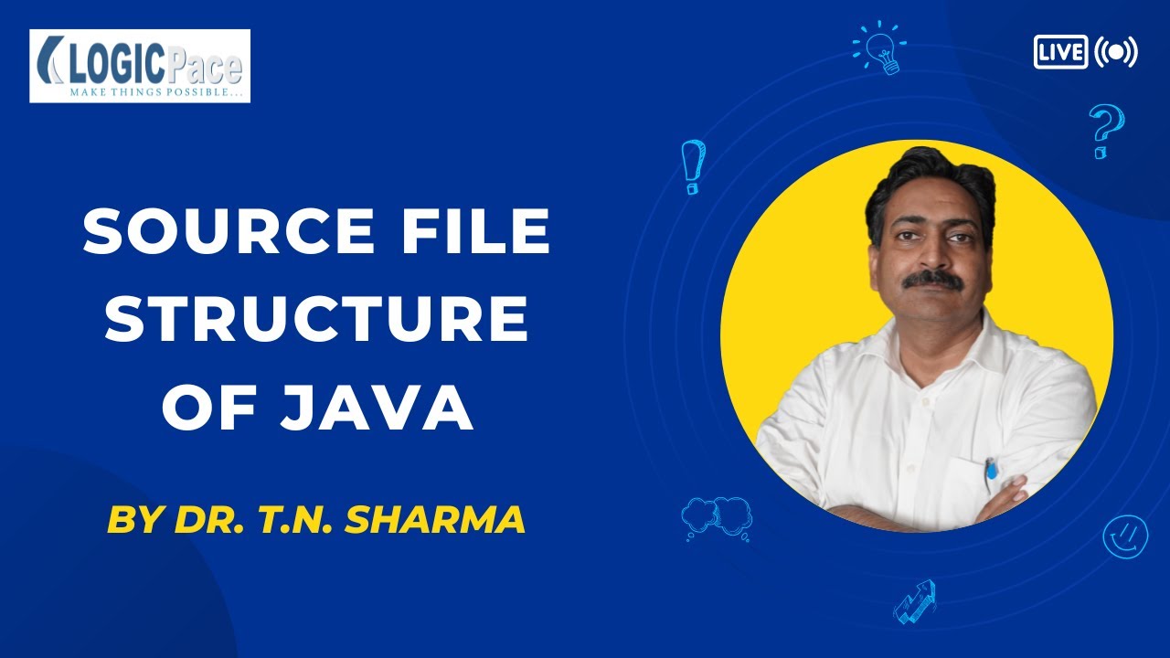 Source File Structure Of Java Java Class 1 By Dr T N Sharma Youtube