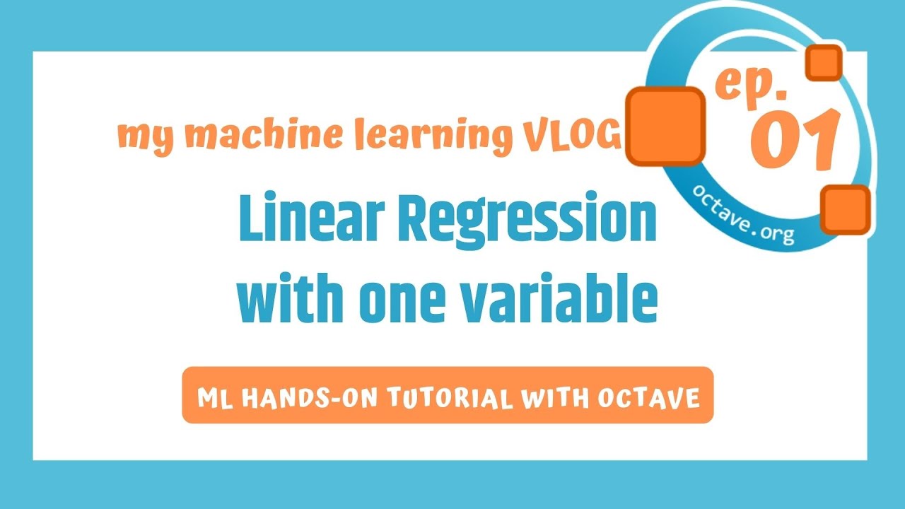 Octave Machine Learning Hands On Tutorial Ep1 Linear Regression With