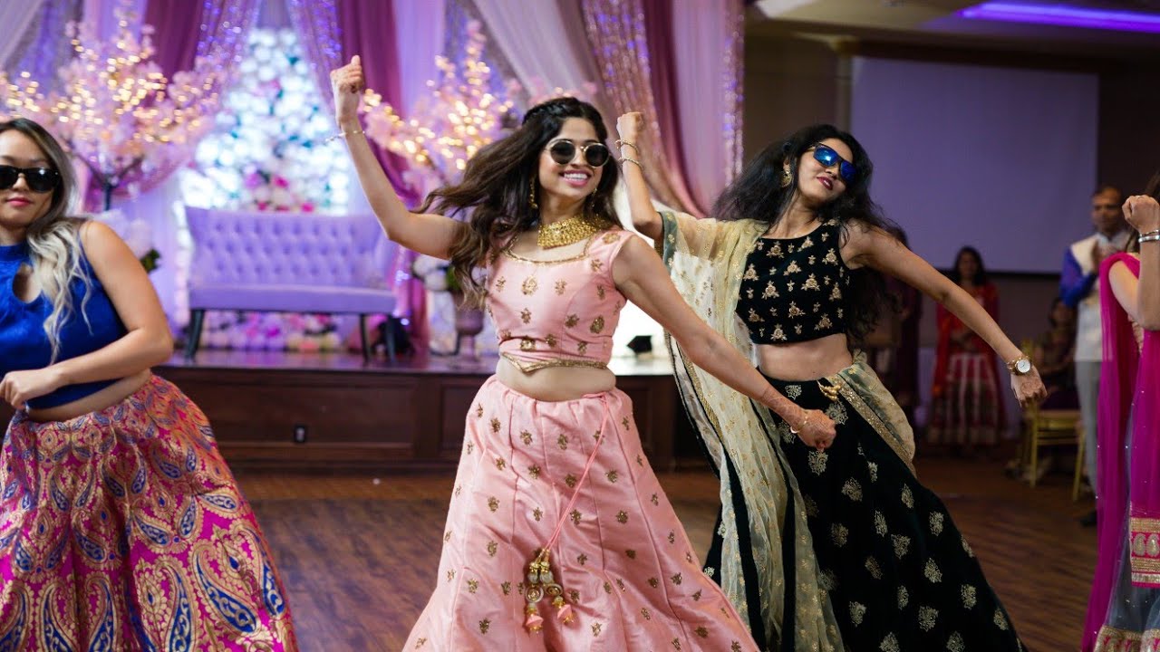 Amazing Sisters Family Bollywood Dance Indian Wedding Reception