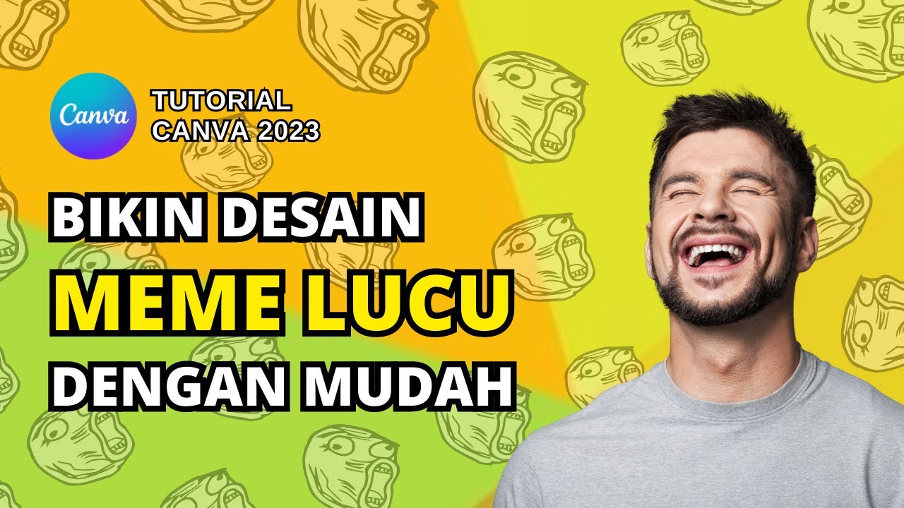 Cara Membuat Meme Di Canva Canva Tutorial 2023 Youtube