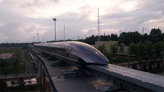 World S First 600 Km H High Speed Maglev Train Rolls Off Assembly Line ...