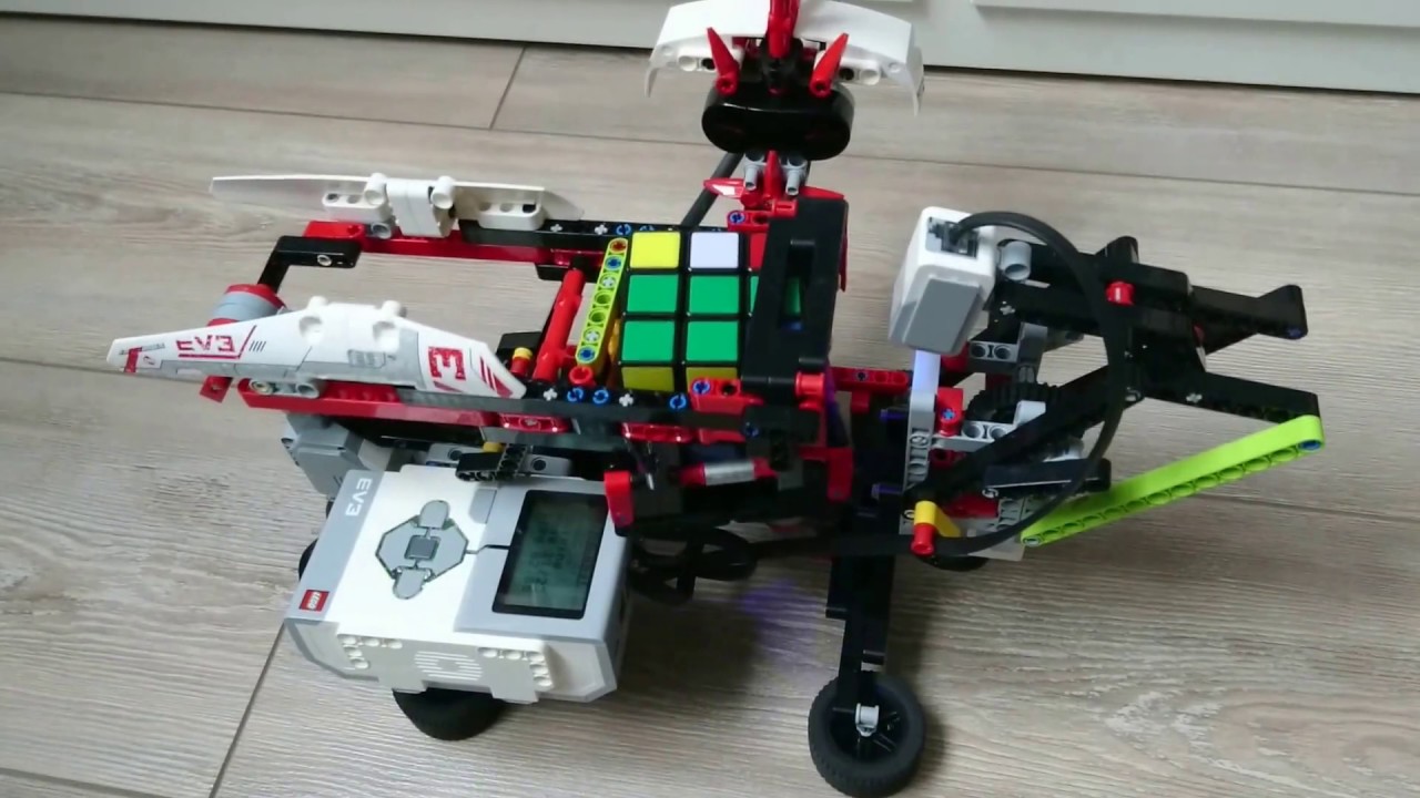 Lego Mindstorms Ev3 Mindcub3r Mindcuber Zauberwürfel Lösen Maschine