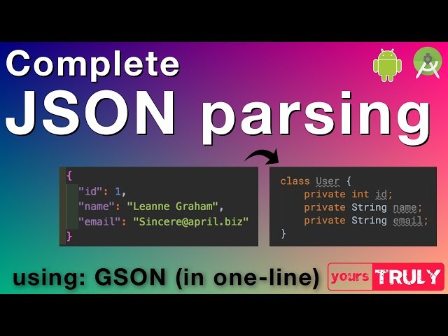 Json Parsing In Android Json Parsing And How To Use Gson In