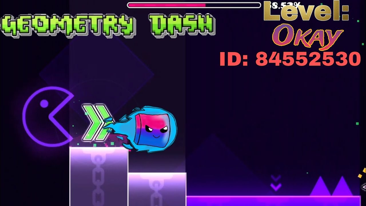 Geometry Dash Level Okay By Danolex Youtube