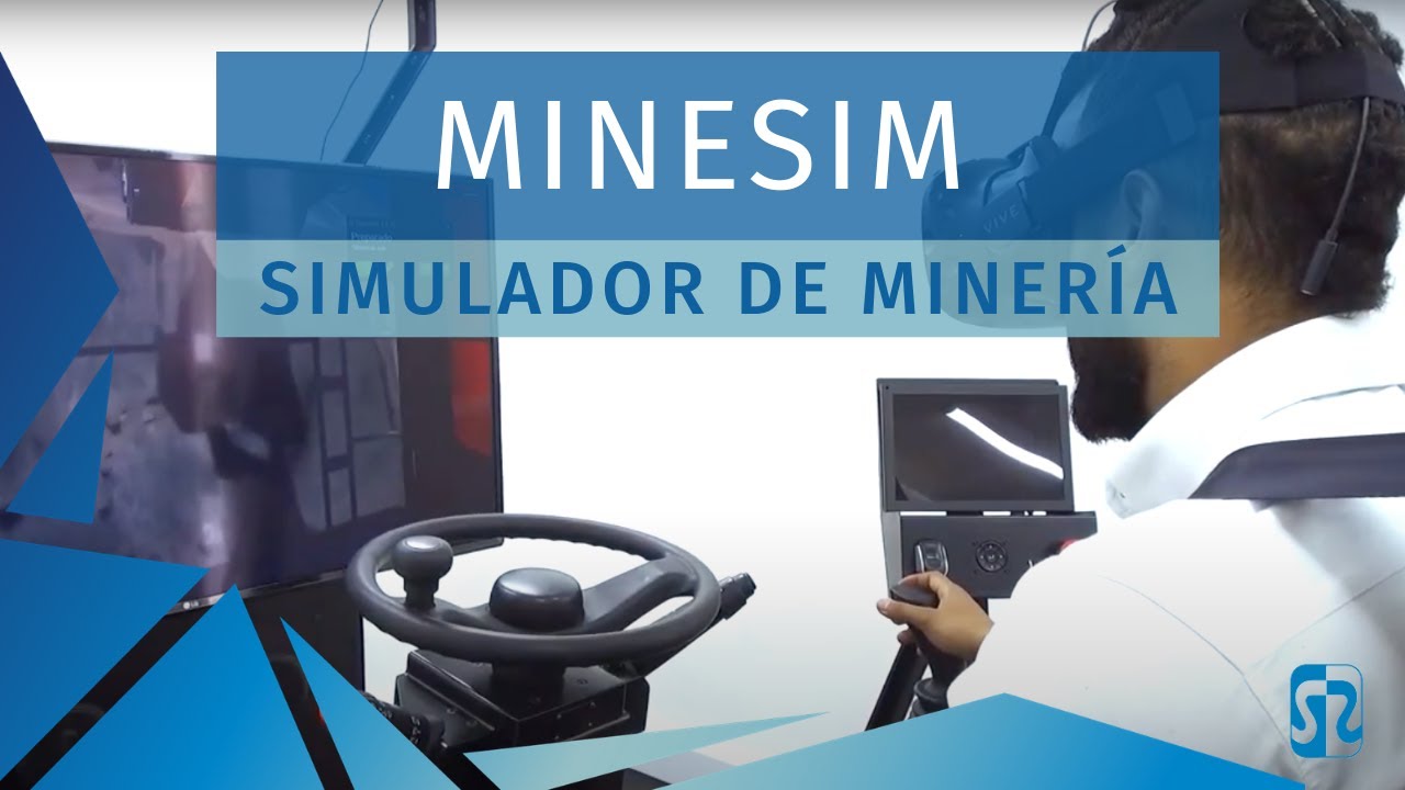 Simulador De Maquinaria Minera Minesim Avr Youtube