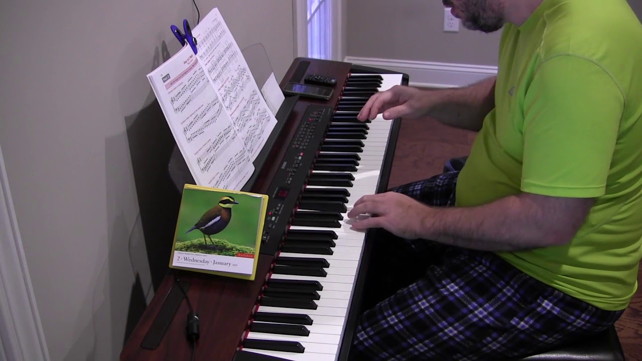 Brian Playing Scales C Major 2 002 Youtube