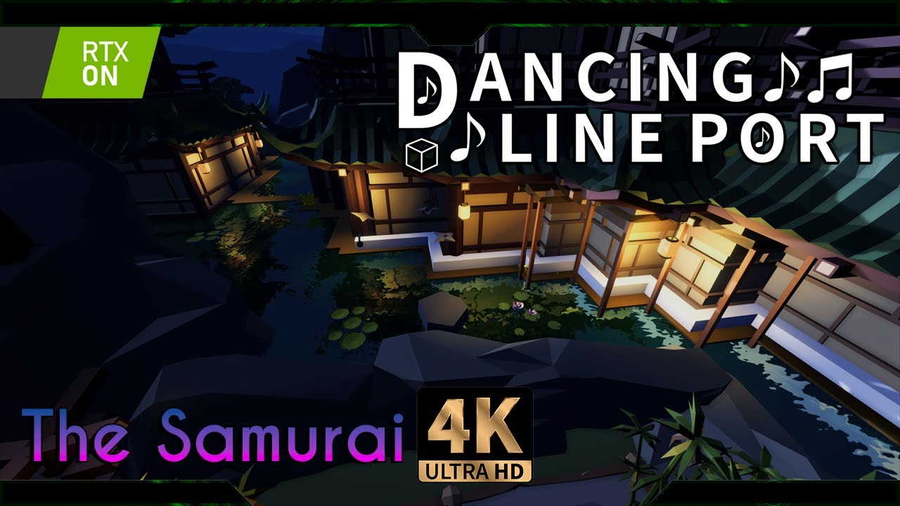 Dancing Line The Samurai Hd Post Processing Youtube