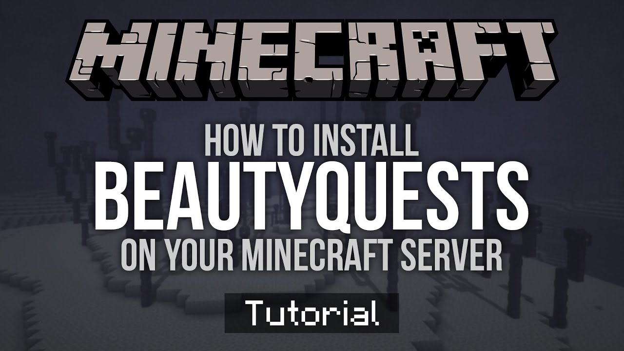 How To Add Quests To Your Minecraft Server Beautyquests Tutorial