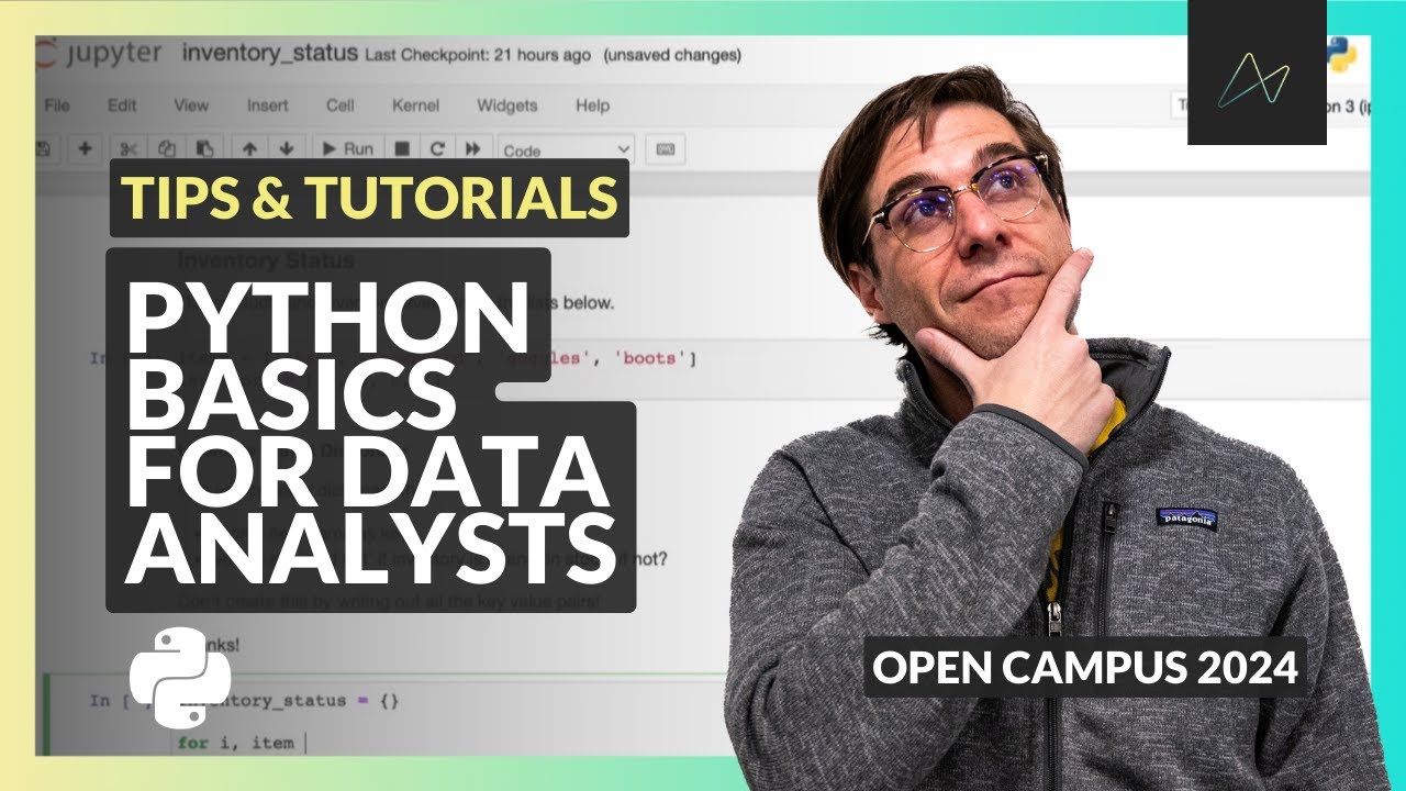Python Basics For Data Analysts Youtube
