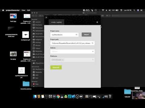 Tutorial Programación Creativa Con Openframeworks 04 Project Generator