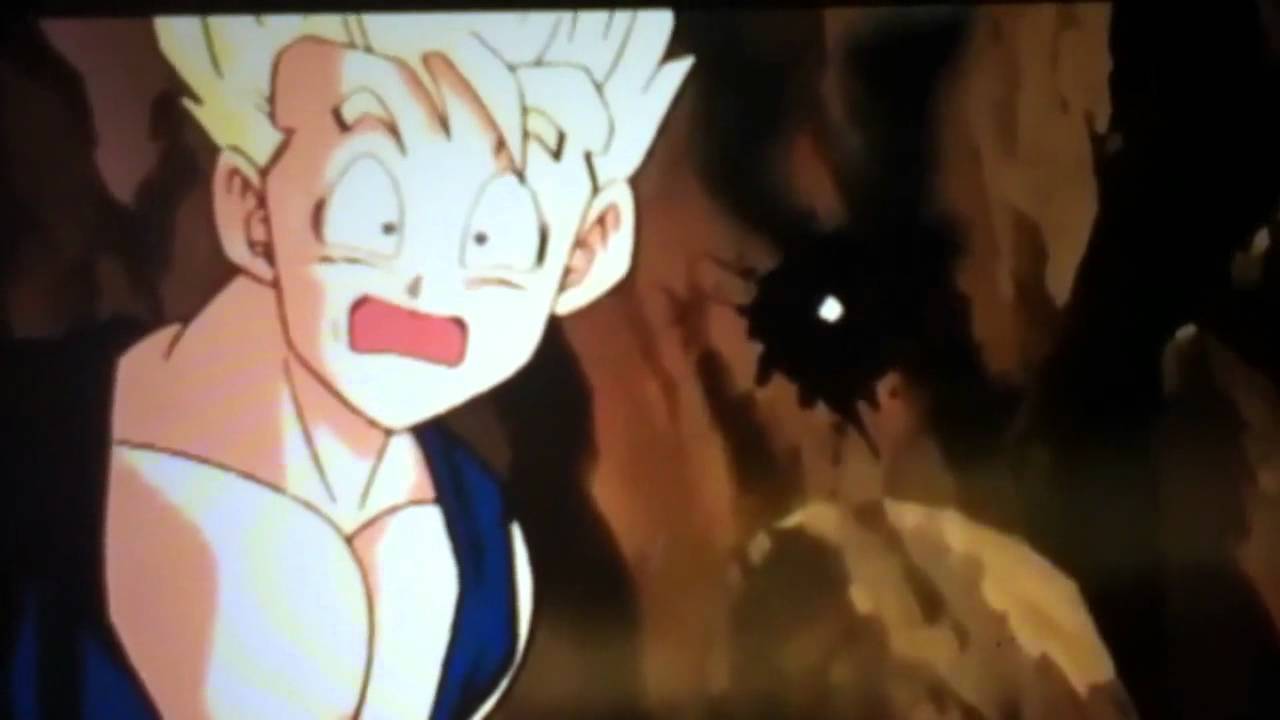 Goten Throws Rocks At Gohan Youtube