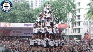 The World S Tallest Human Pyramid Guinness World Records Guinness World ...